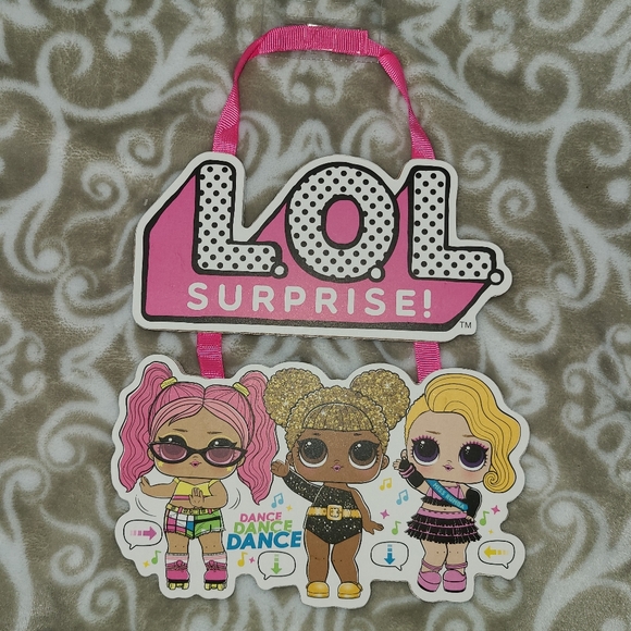 L.O.L. Surprise! | Accents | Lol Surprise Dance Trio Hanging Sign ...